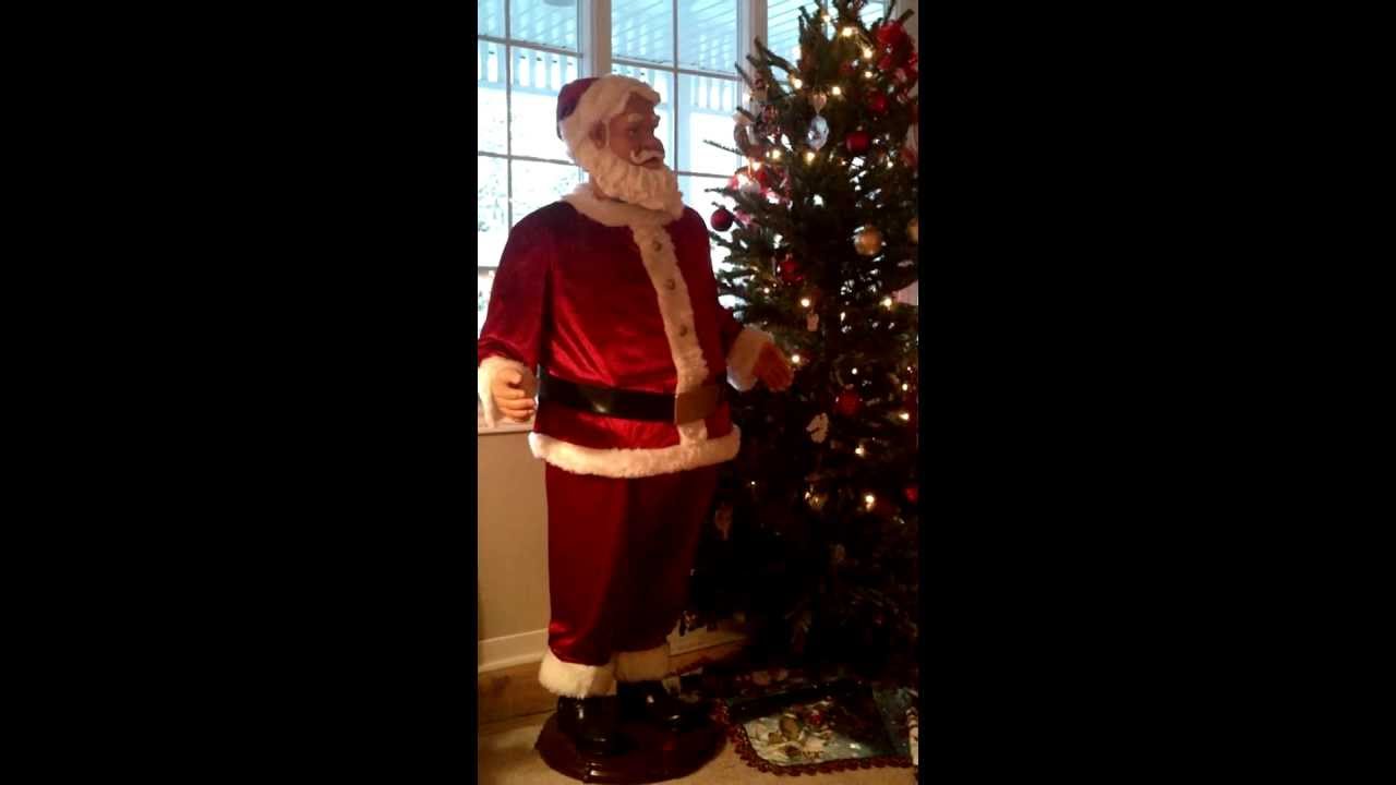 Singing Santa - YouTube