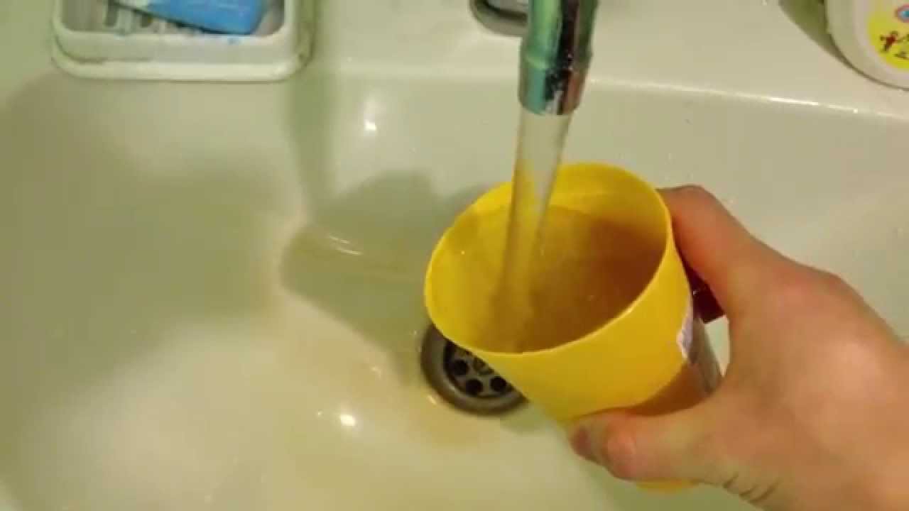 Russian tap water ロシア 水道水 - YouTube