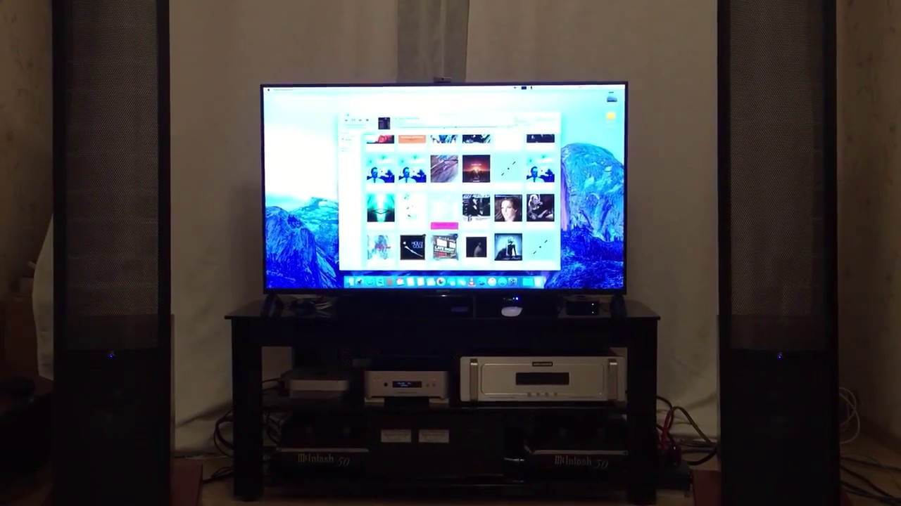 Martin Logan, McIntosh MC 50 - YouTube