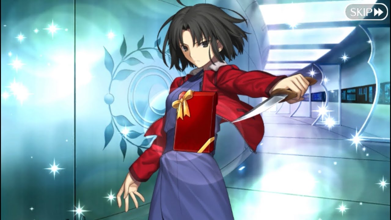 FGO: Ryougi Shiki's Valentine scene【Voiced】 NA - YouTube