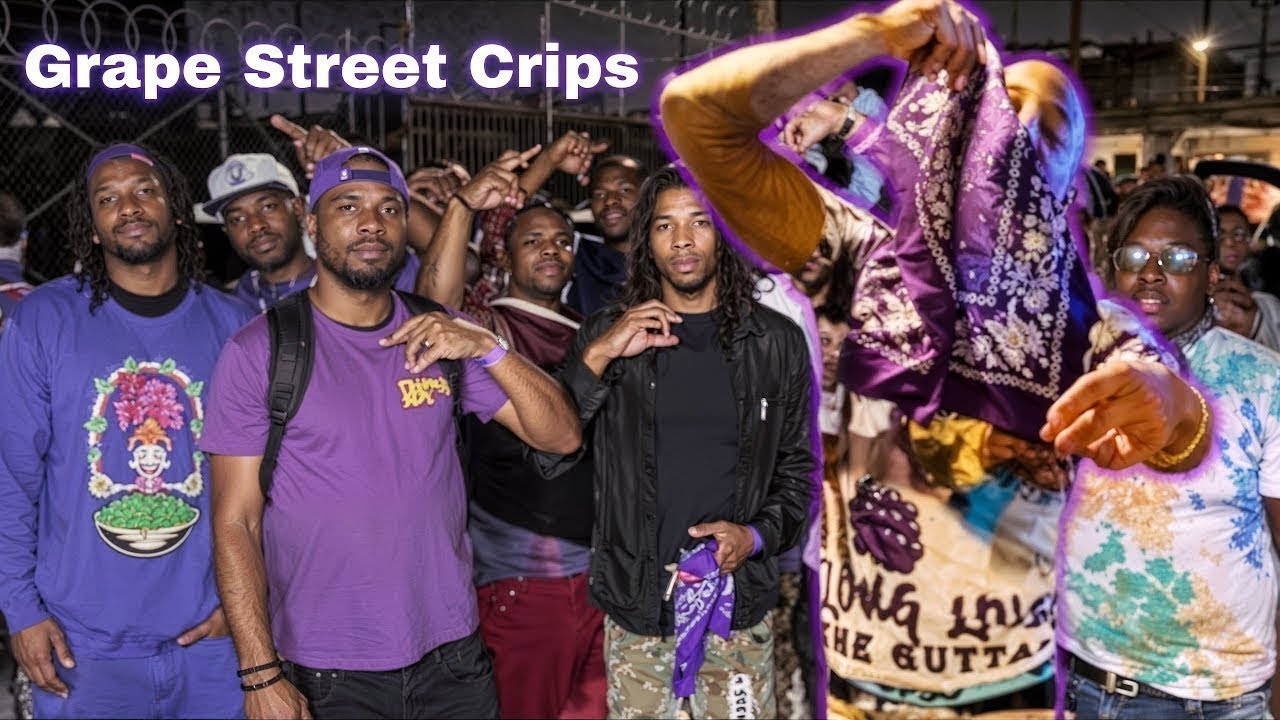 Grape Street Crips vs. East Coast Crips | 50 People Arrested - YouTube