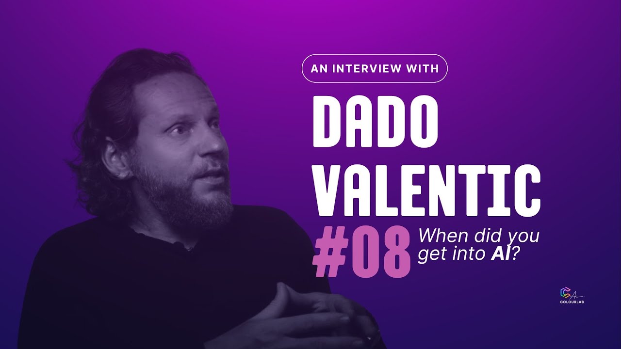 When did Dado Valentic get into AI? - YouTube