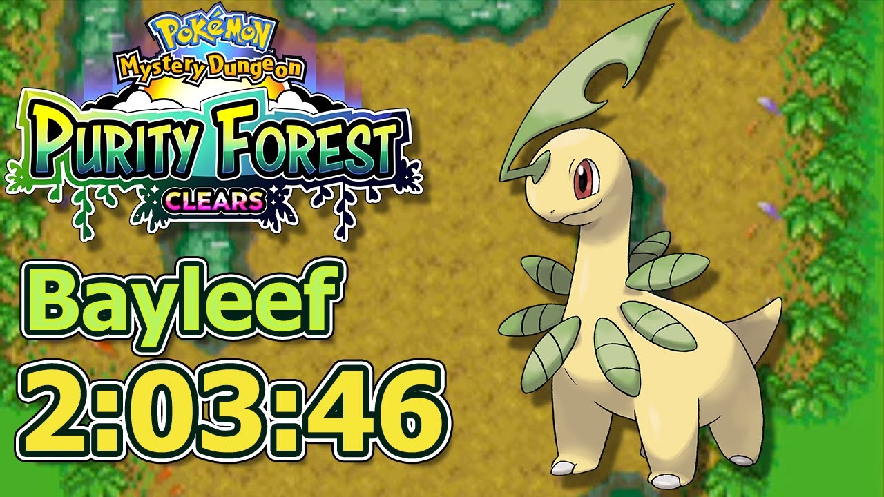 Bayleef (2:03:46) - Purity Forest Clears (132/386) - Pokemon Mystery ...