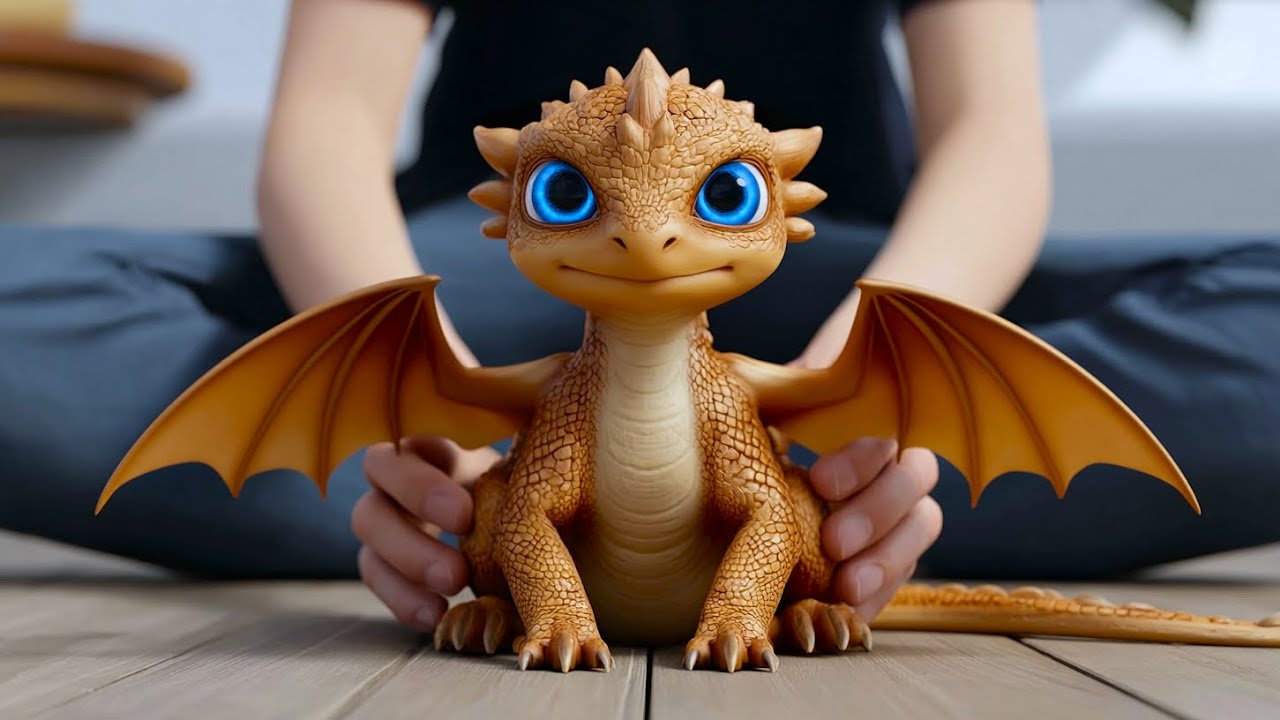 After Six Months of Swimming Classes, the Baby Dragon Finally Learned ...
