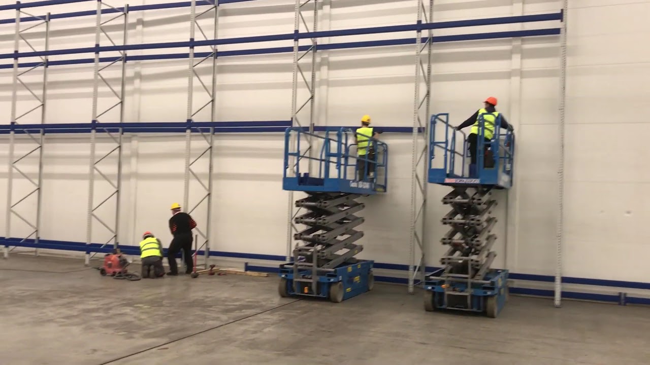 "Itella Logistics" warehouse at "Dominante parks" - YouTube