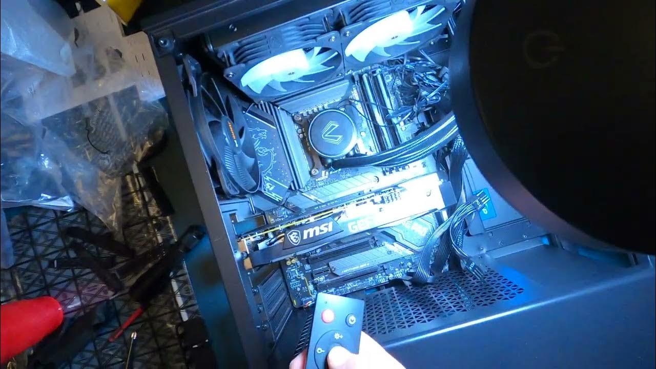 Installing the GPU, correctly this time - YouTube