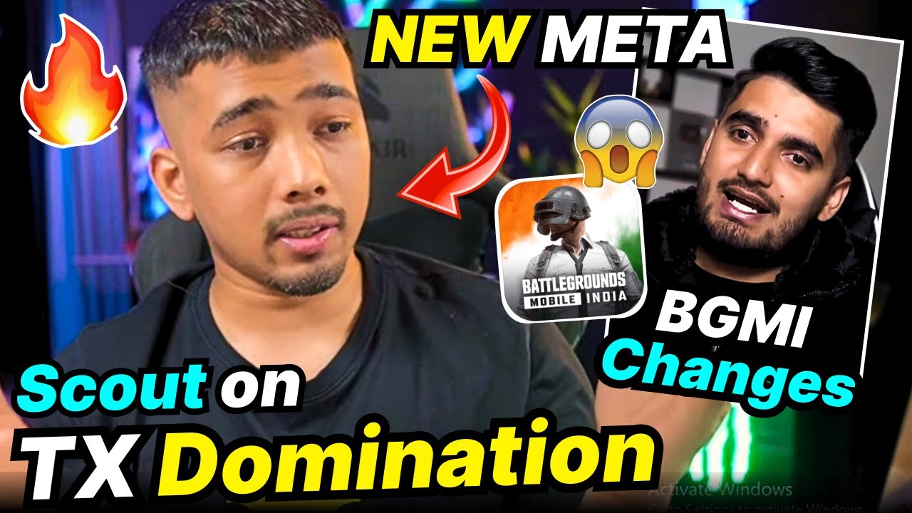 Scout on Teamxspark Domination this year😱👉 BGMI Major changes😍Mavi Again with Scout?🚀🇮🇳 - YouTube