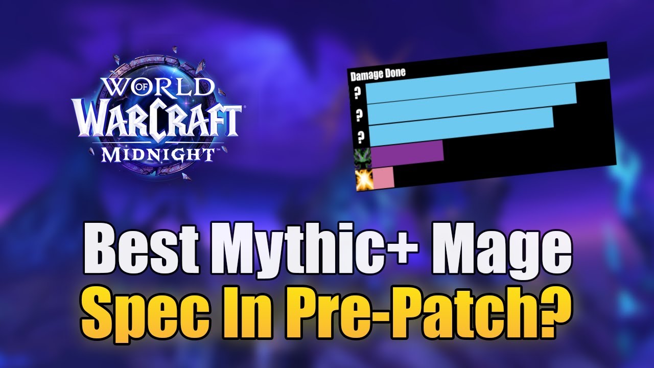 What Is The Best Mythic+ Mage Spec in Midnight Pre-patch? - YouTube