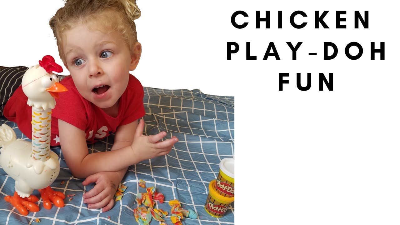 How To Make Play-Doh Chicken Feathers: Videos for Kids - YouTube