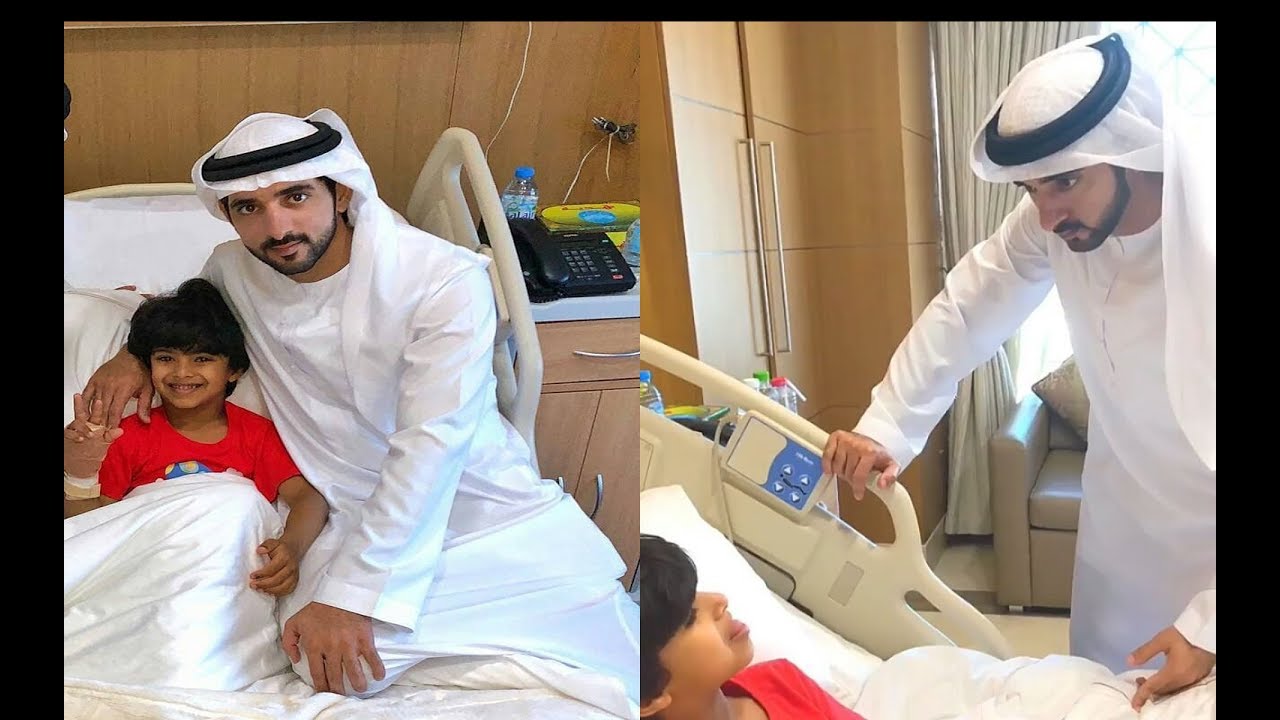 Sheikh Hamdan Visit Best Friend Mohammed MAJ Get Well Soon - YouTube