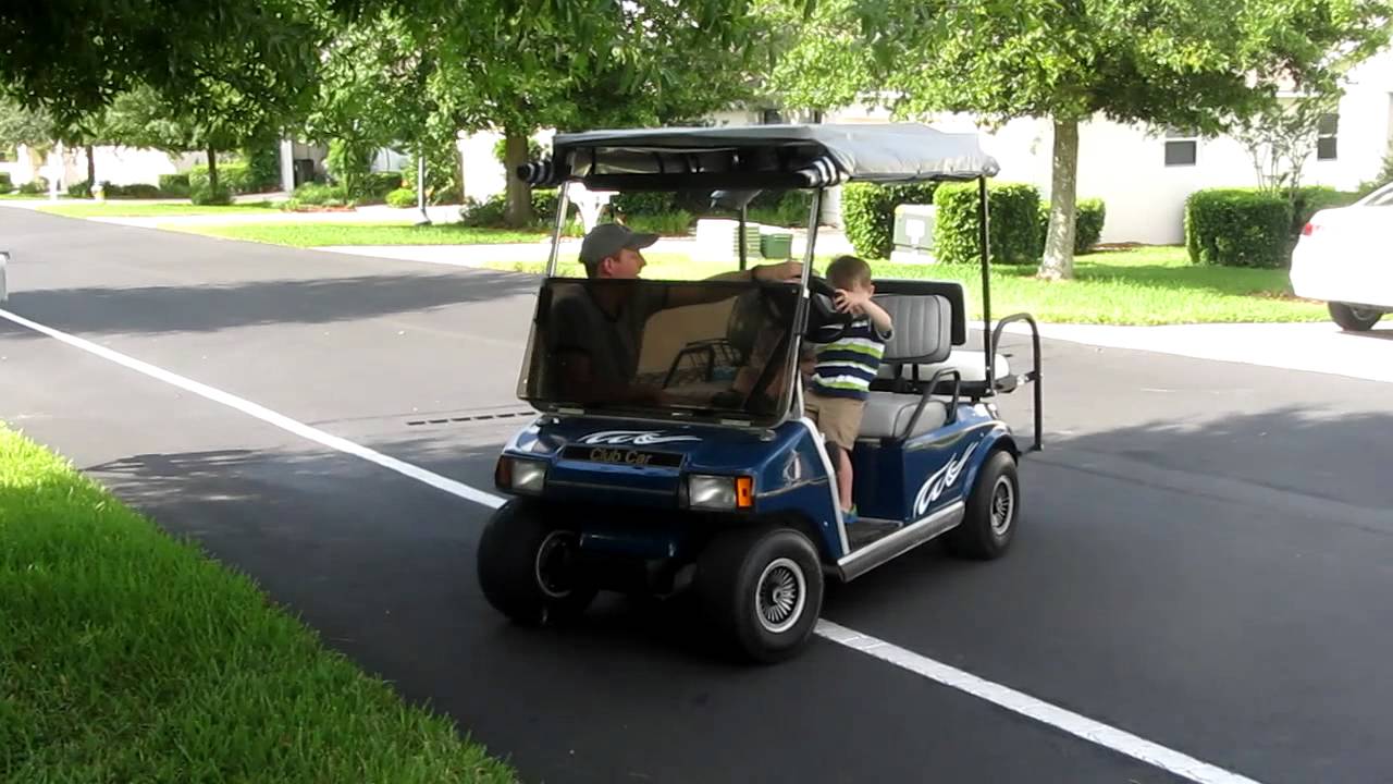 Golf Cart Driver - YouTube