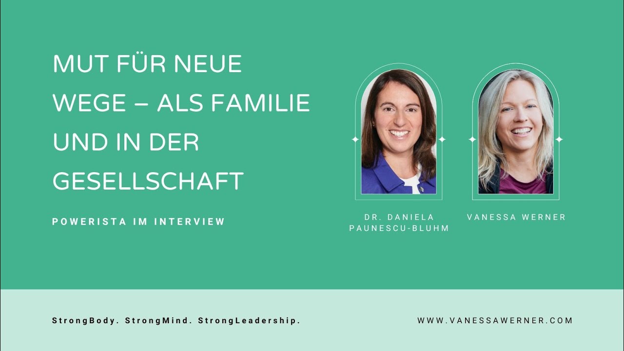 Interview mit Dr. Daniela Paunescu-Bluhm - YouTube