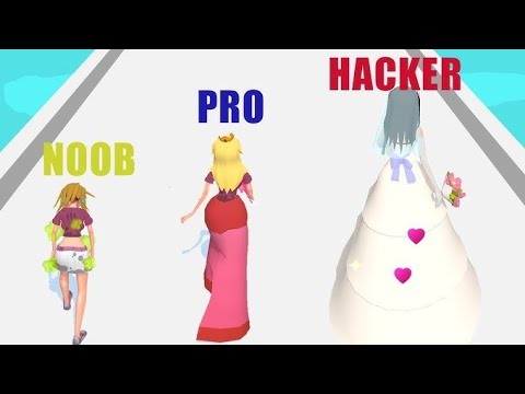 NOOB vs PRO vs HACKER in BUILD A QUEEN! Let see who wins?? #viralvideo ...
