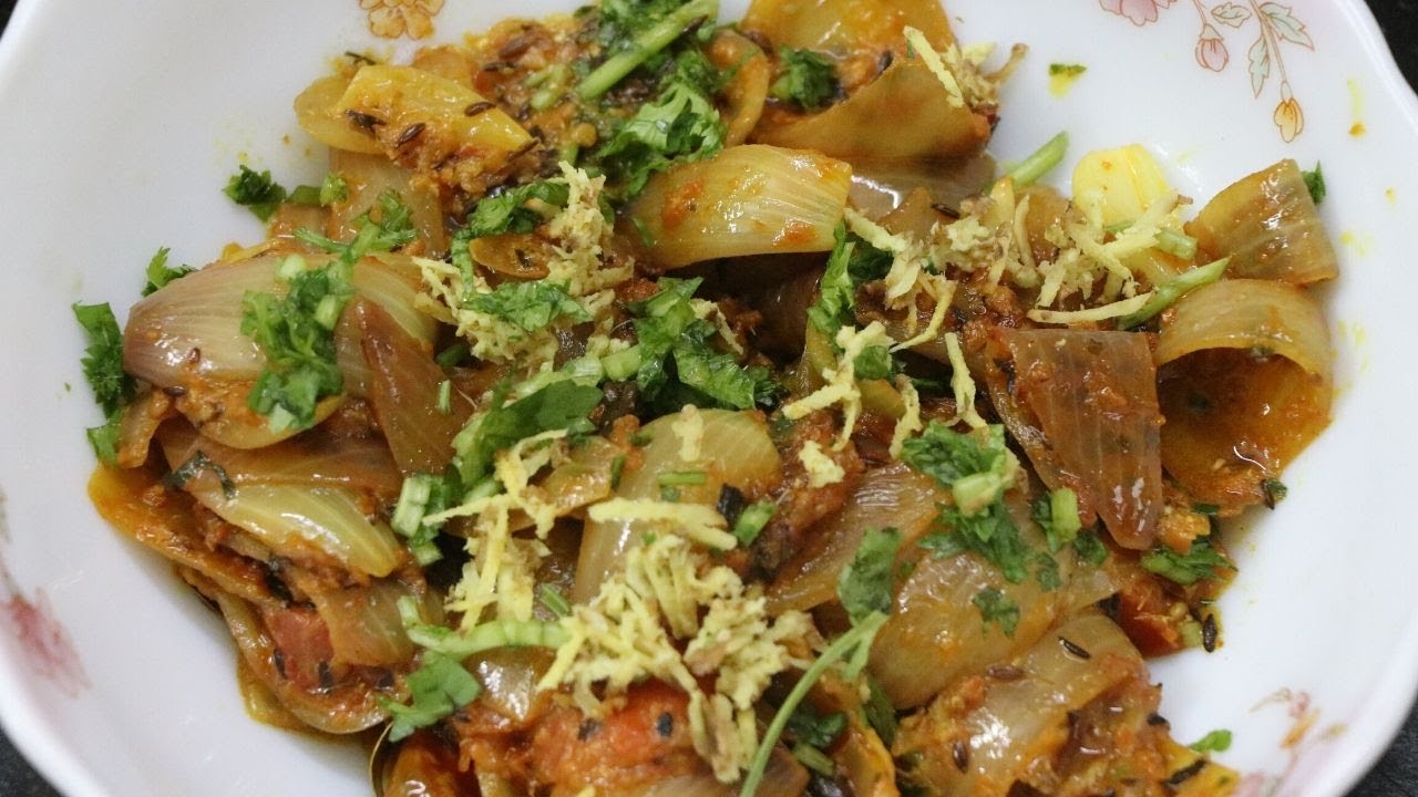 Recipe 129 || Onion Gravy || Pyaaz ki sabzee - YouTube