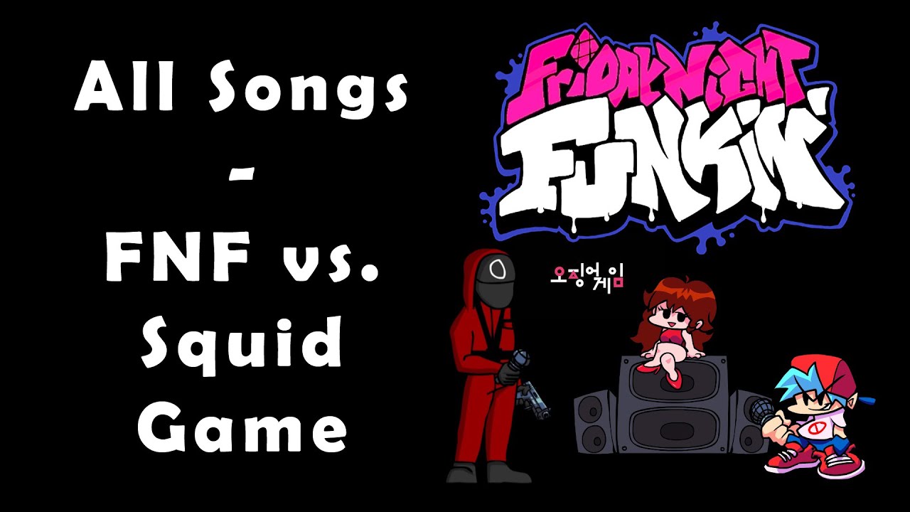 Squid Game vs. Friday Night Funkin’ (Only Music) | Red Light (Full Week ...