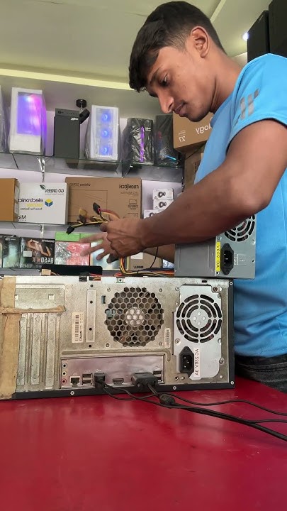 😱CPU KA POWER SUPPLY CHANGE #shorts #computer #computertechnic #computerhardware #laptop - YouTube