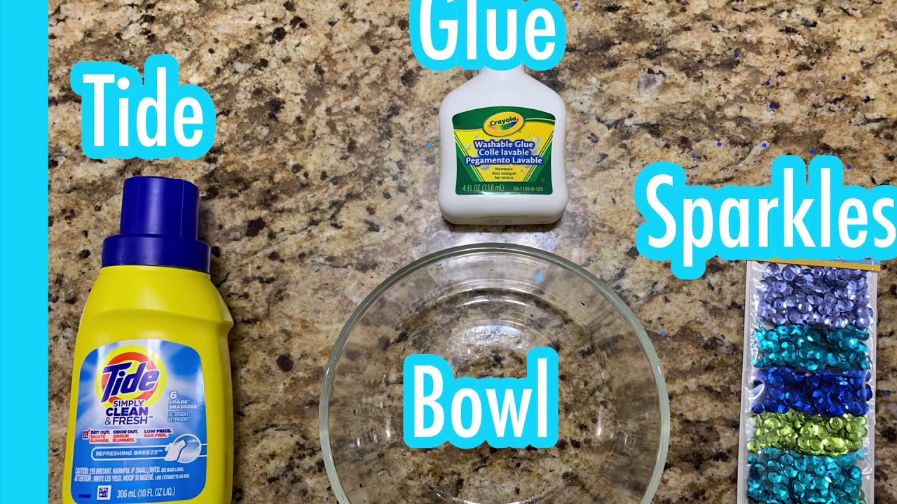 HOW TO MAKE SLIME WITH TIDE AND GLUE! 2019 DIY! - YouTube