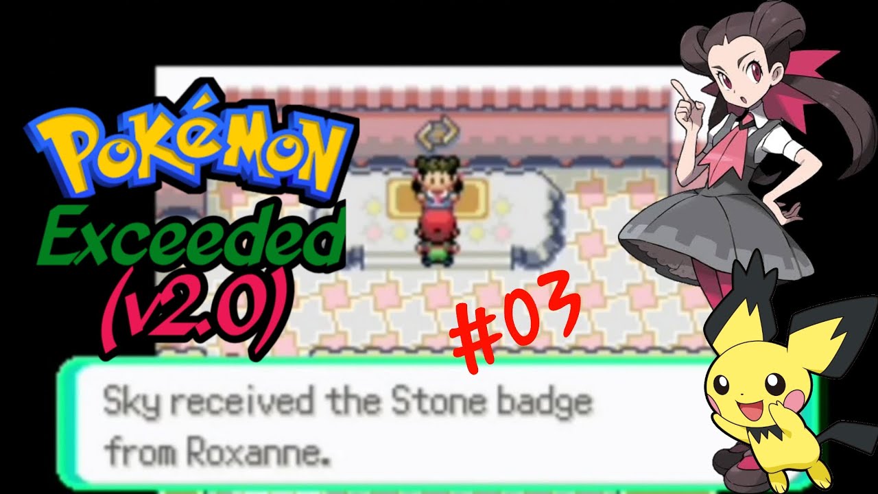 [Mute] Pokemon Exceeded Walkthrough Guide - Ep.03 - Rustboro Gym Leader ...