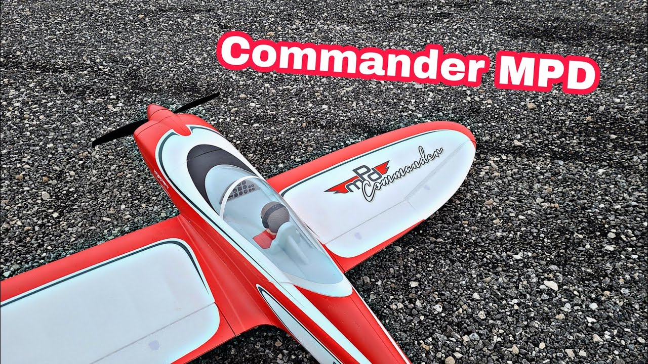 Maiden Flight of the E-flite Commander MPD! I Fly RC Planes and RC Jets ...