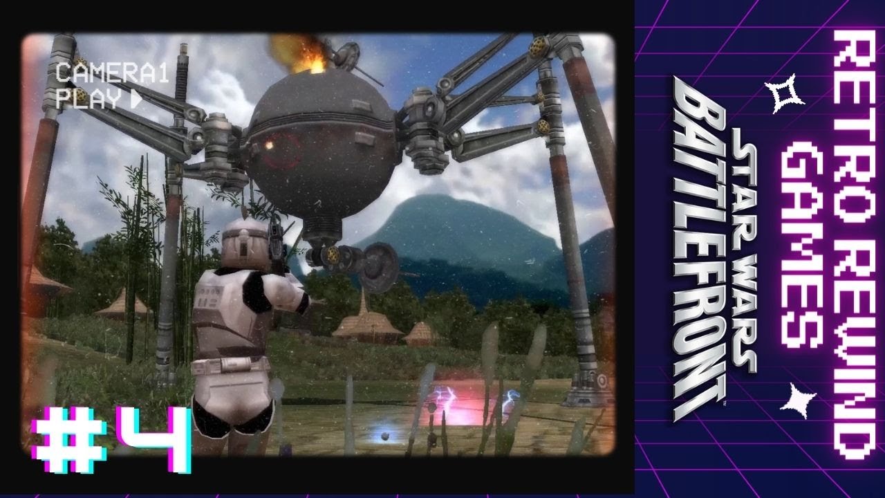 Retro Rewind Games - Star Wars Battlefront 2004 Episode 4 - YouTube