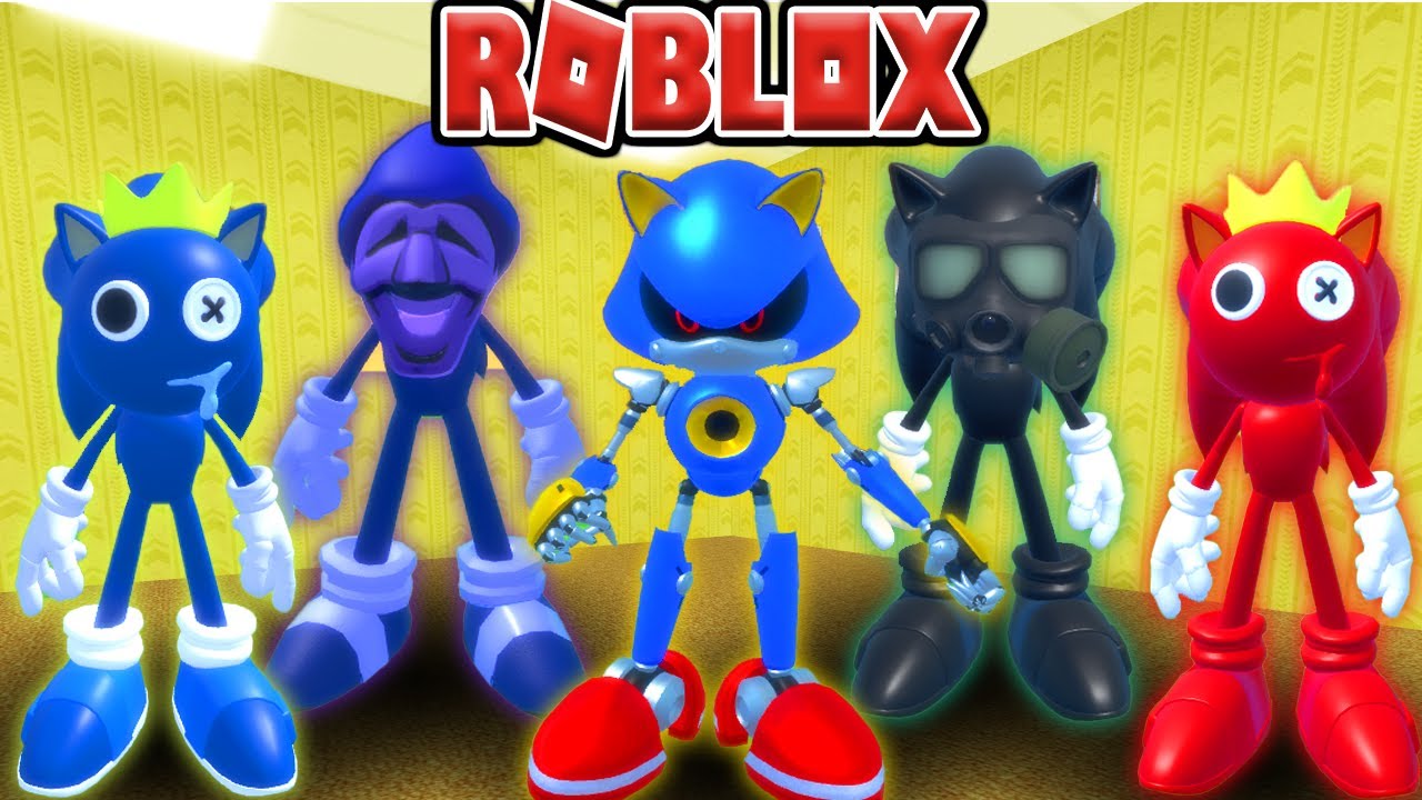 🎉Desbloqueamos a METAL SONIC, BLUE SONIC , RED SONIC RAINBOW FRIENDS ...