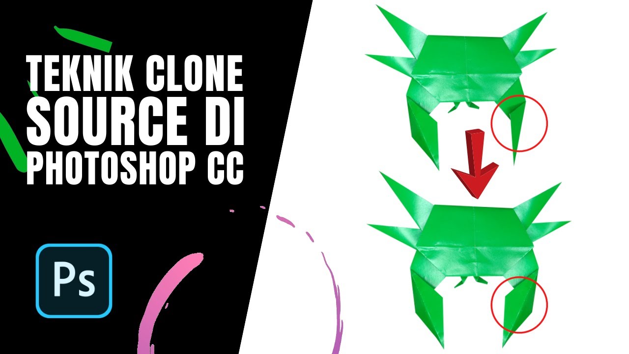 FUNGSI DAN CARA MENGGUNAKAN CLONE SOURCE TOOLS DI ADOBE PHOTOSHOP - YouTube