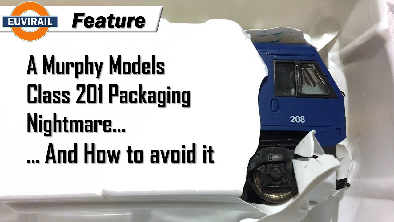 Murphy Models Class 201 Locomotive Packaging Issues and How to avoid ...