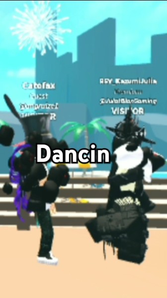 DANCIN! (roblox version) #music - YouTube
