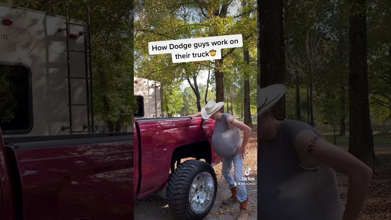 How Dodge guys work on their truck!!! - YouTube