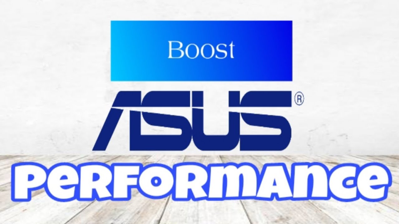 How I boost my ASUS laptop's performance - YouTube