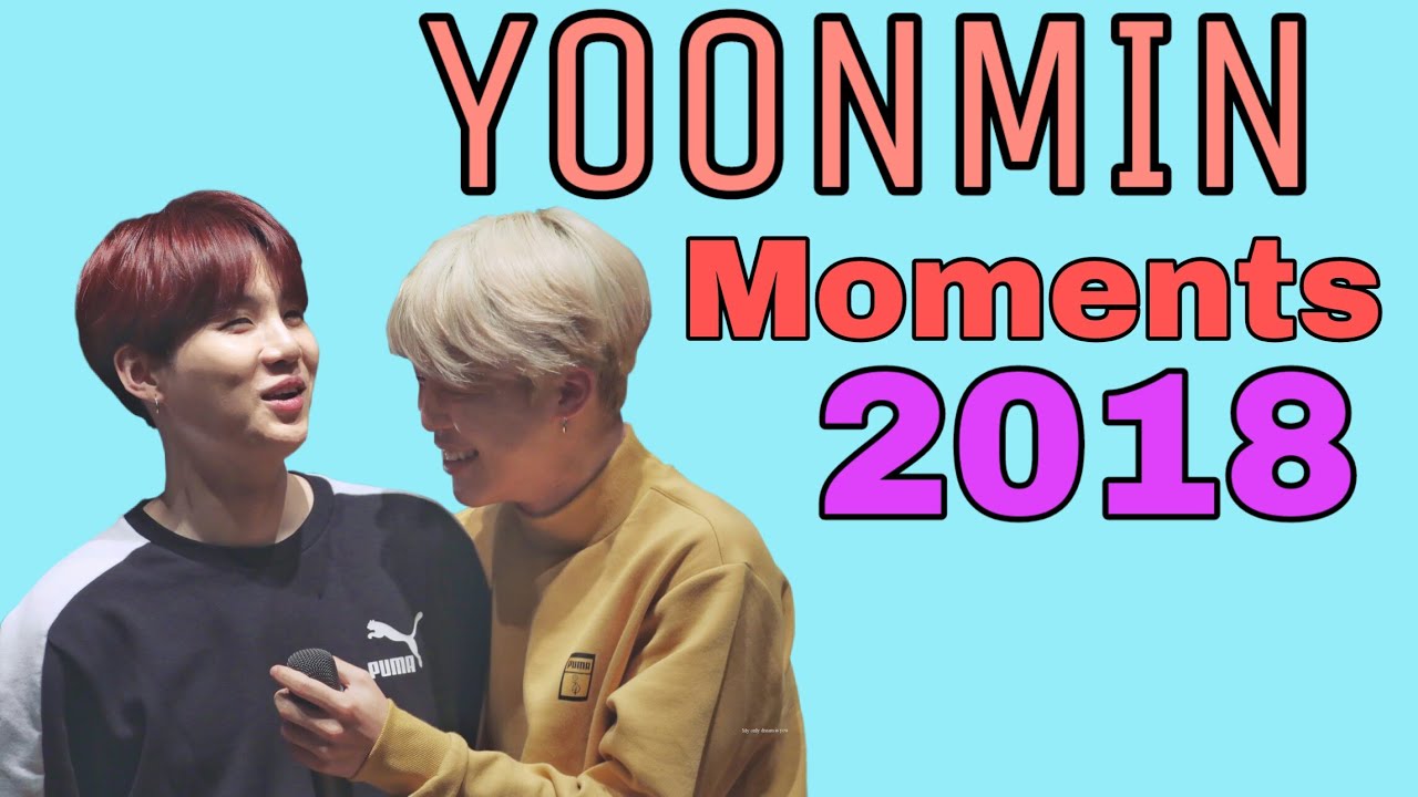 Yoonmin moments 2018 - Touch, holding hand, hug, glances and more ...