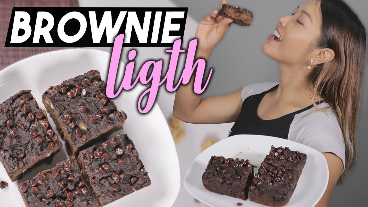 Brownie Ligth | RECETA SALUDABLE sin harina - YouTube