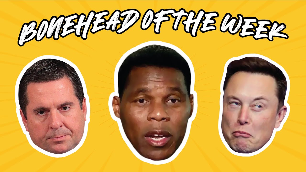 Herschel Walker • Bonehead of the Week | REACT - YouTube