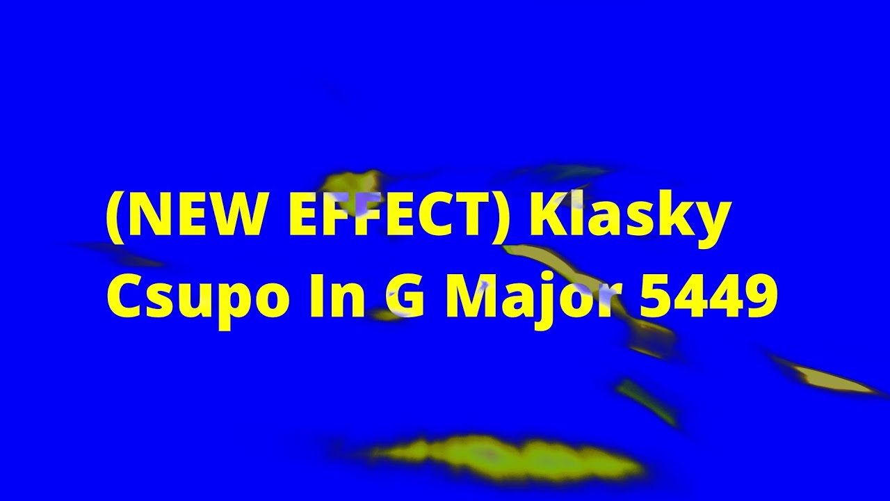 (NEW EFFECT) Klasky Csupo In G Major 5449 - YouTube
