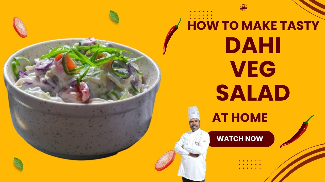 How to make dahi vegetable salad | make dahi vegetable salad | dahi ...