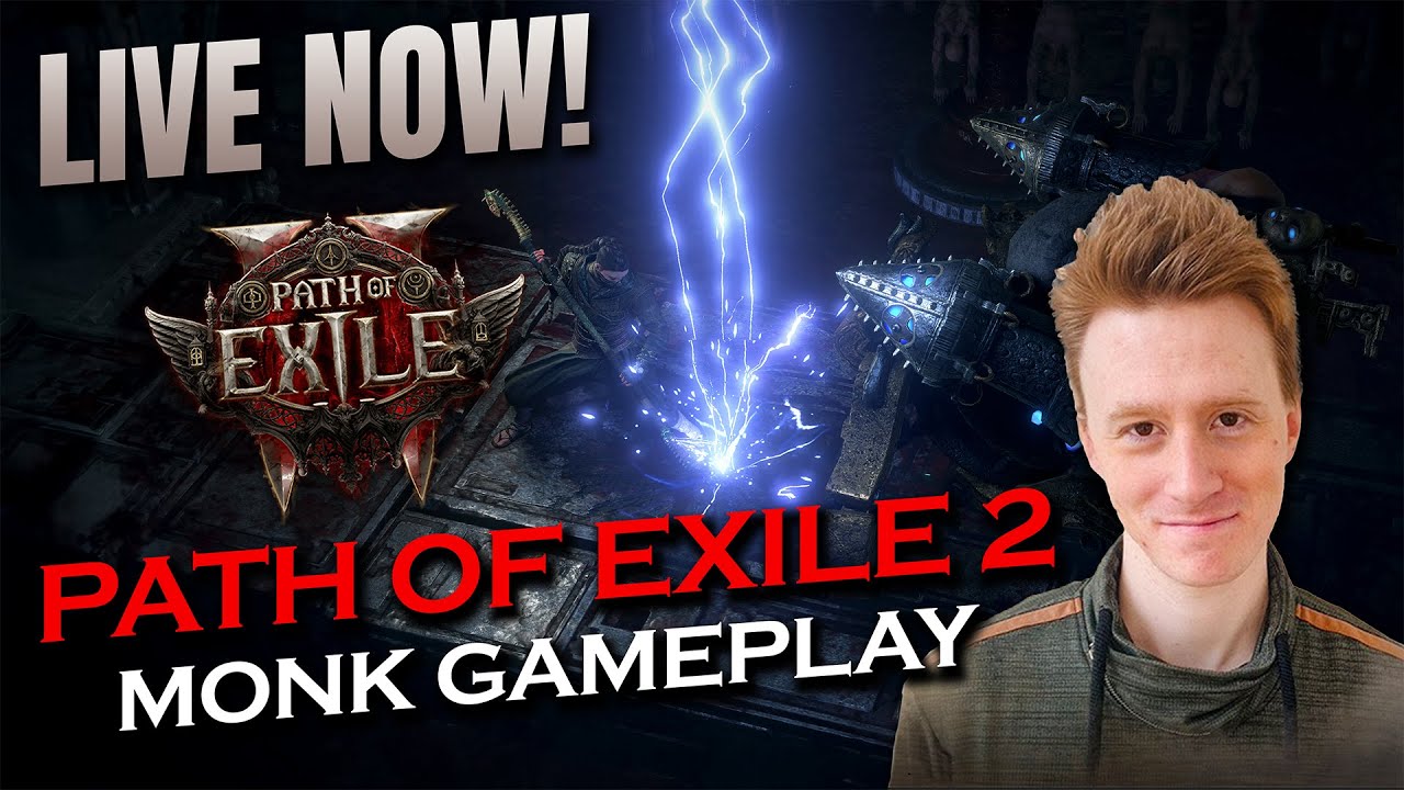 Monk Path of Exile 2 Gameplay - LIVE Review what to play? - YouTube