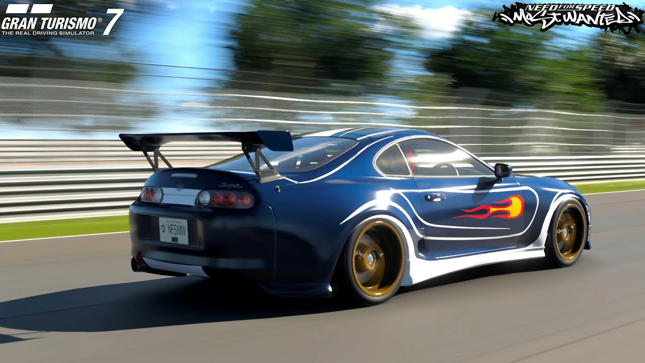 Toyota SUPRA RZ '97 Most Wanted Vic's Car || Gran Turismo 7 ...