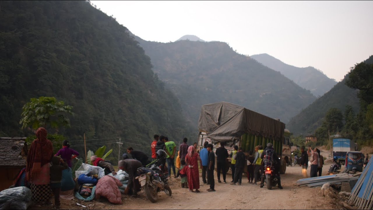 Jajarkot Earthquake relief distribution - YouTube