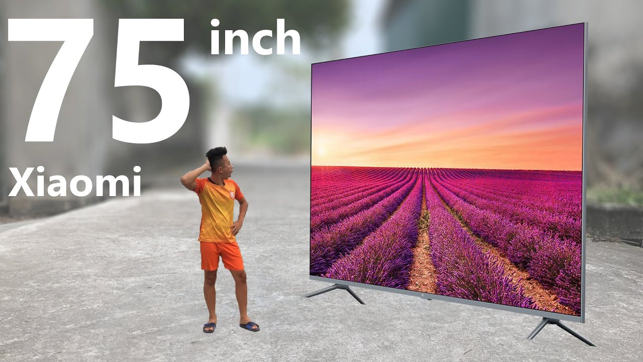 Tivi này xem đá bóng thì MIỄN BÀN - Tivi Xiaomi 75 inch E75S Pro - YouTube