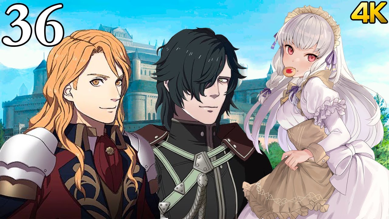 HUBERT & FERDINAND & LYSITHIA SUPPORTS | Fire Emblem Three Houses BLIND ...