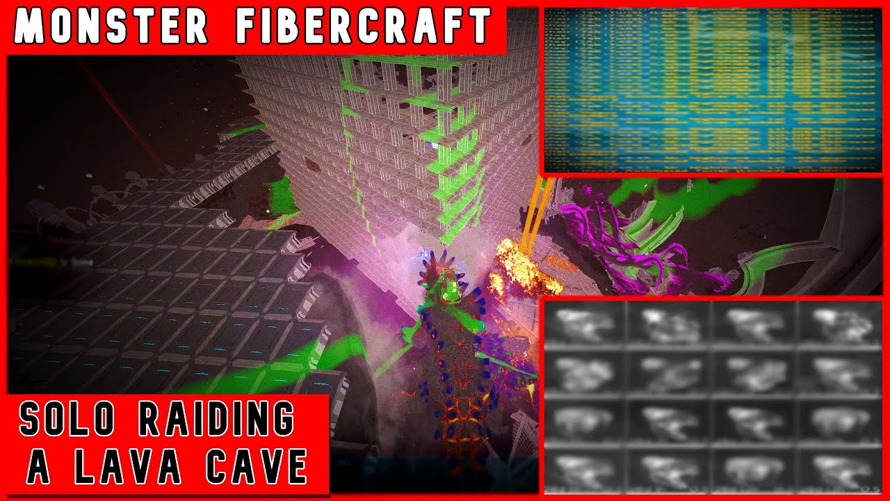 ARK - Solo Online & Offline Raiding On Monster Fibercraft Compilation ...