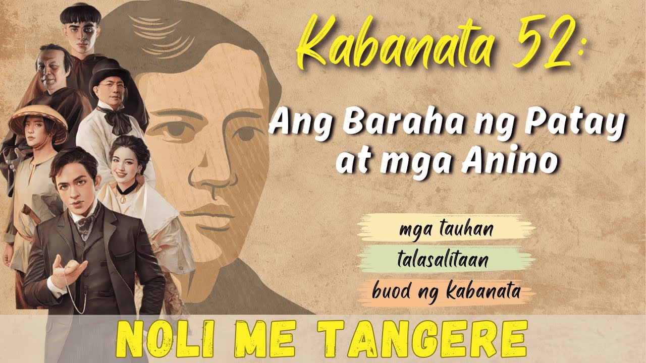 Noli Me Tangere - Kabanata 52: Ang Baraha ng Patay at mga Anino - YouTube