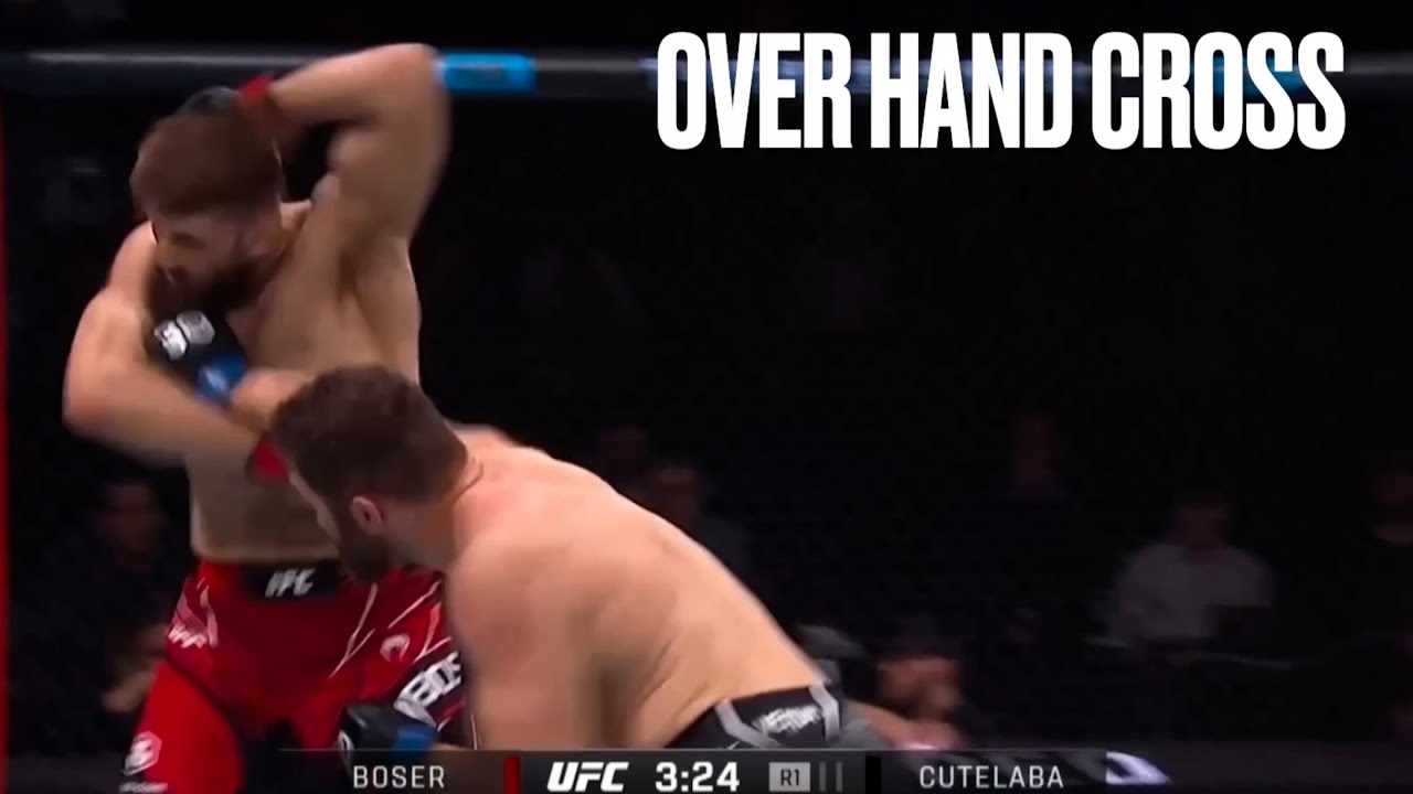 Set up for over hand cross and difference with a normal over hand (mma ...