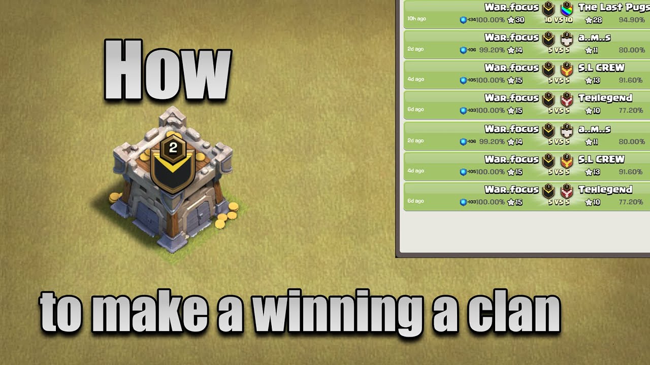 How to Build a Successful Clan in Clash of Clans (2025 Guide) - YouTube