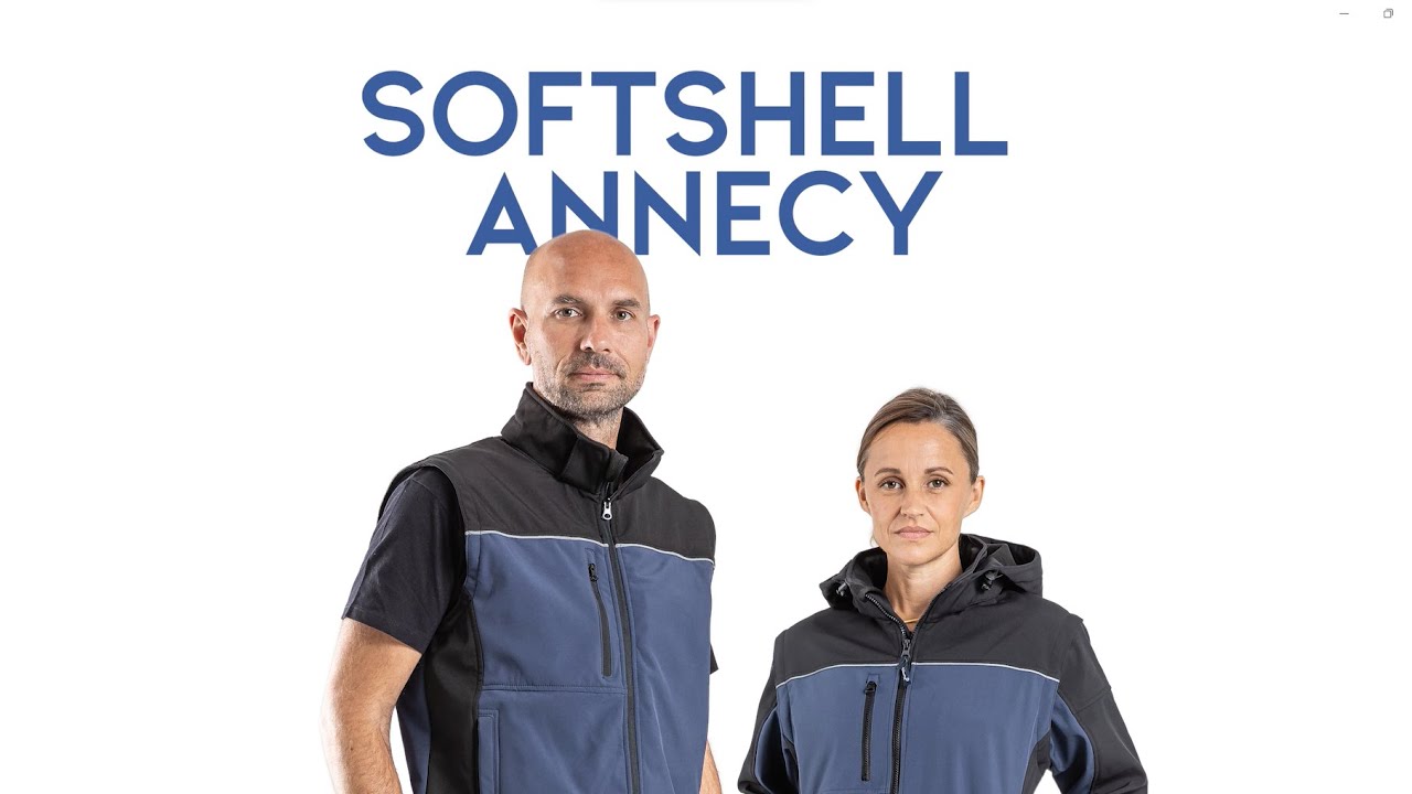Softshell ANNECY - Nouveautés Sécuritop 2024 - YouTube