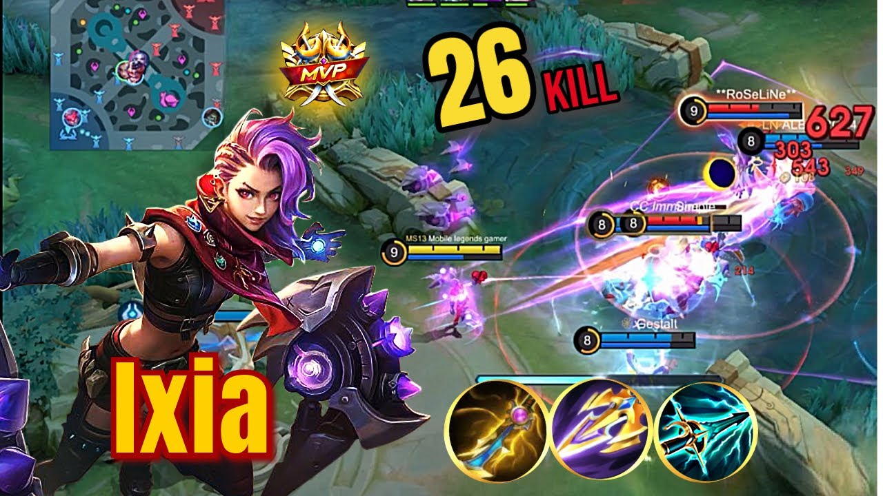 Ixia gameplay - 26 kills - finisher build high stack -a real storm in ...