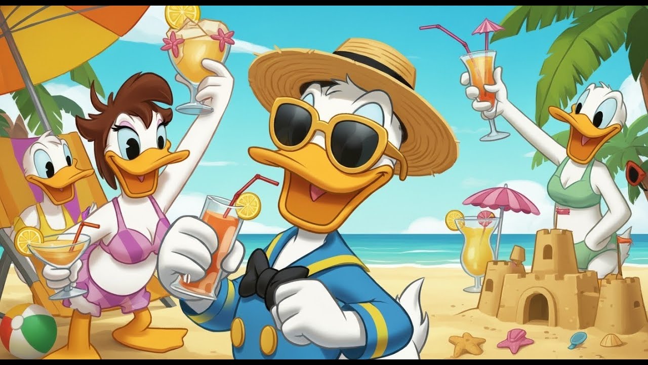 "Donald Duck's Ultimate Beach Party" - YouTube