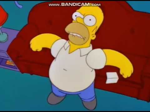 Homer say F word (censored) - YouTube