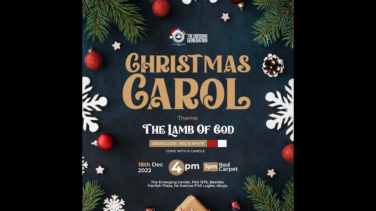 CHRISTMAS CAROL (The Lamb Of God) - YouTube