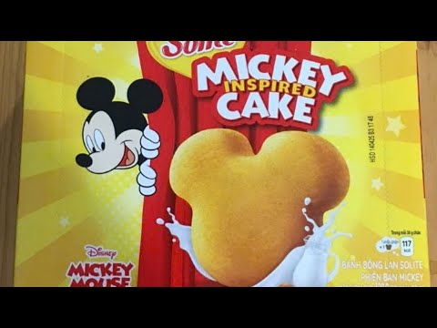 bánh bông lan solite Mickey - YouTube